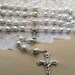 Girl First Holy Communion Rosary Communion Pearl Rosary - Etsy