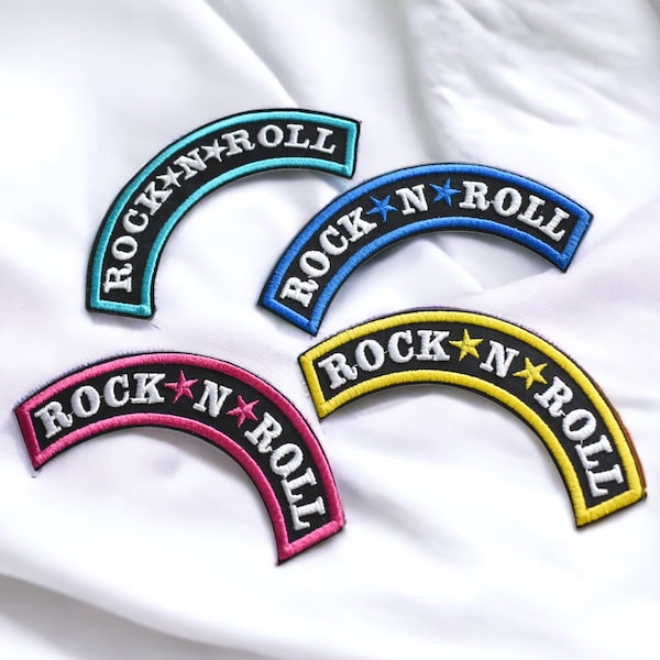 Rock and Roll Patches - Etsy