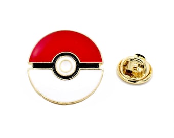 Pokeball pin | Etsy