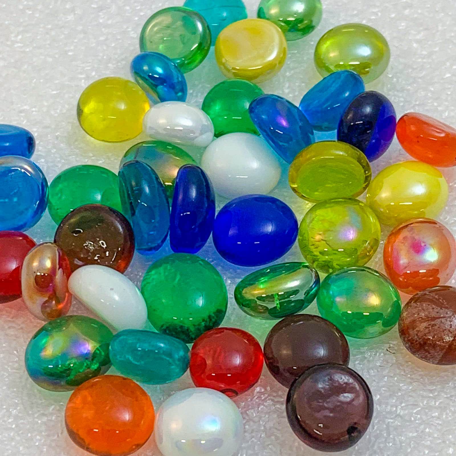 Mini Glass Gems for Mosaic - Etsy