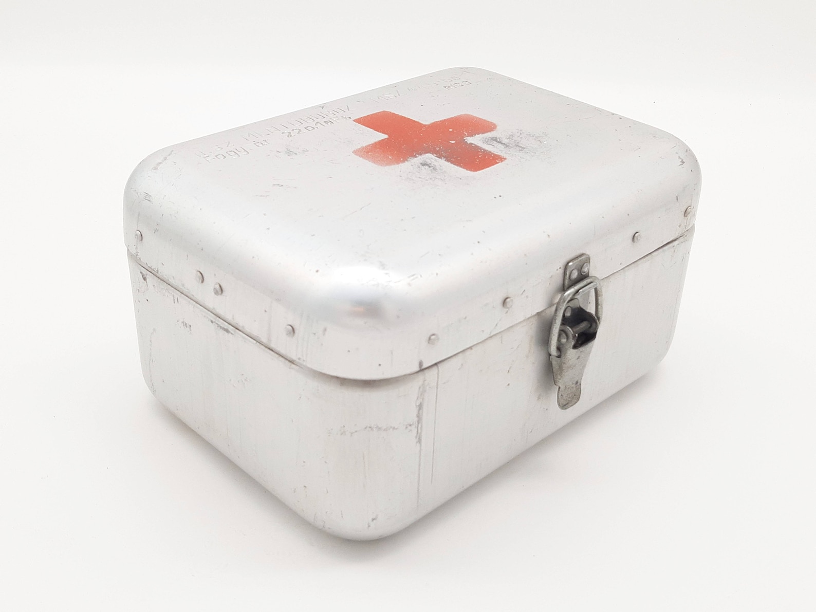Box Medical First Aid Aluminium Tin Box Vintage Hungarian Red - Etsy