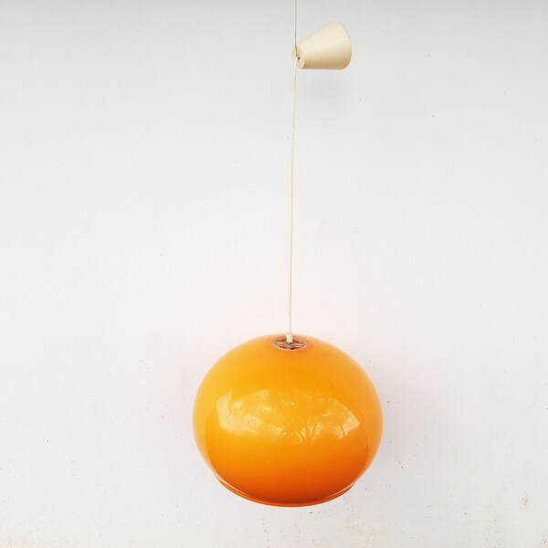 Orange Ceiling Light - Etsy