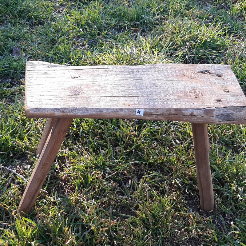 Primitive Stool - Etsy