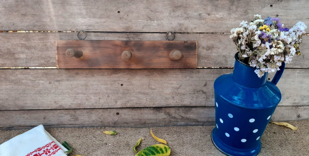 Accordion Wooden Coat Rack, Towel Hanger, Faux Bamboo Towel Rack Holder ...