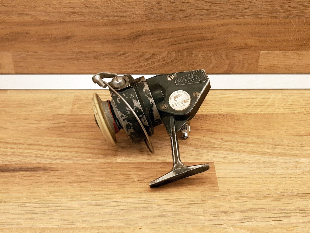 Vintage DDR Germina RILEH-REX 64 1950s Fishing Reel Made in Germany ...