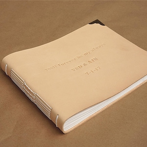 Party Guest Book., Custom Party Book, Party Gifts, Leather Photo Album ...