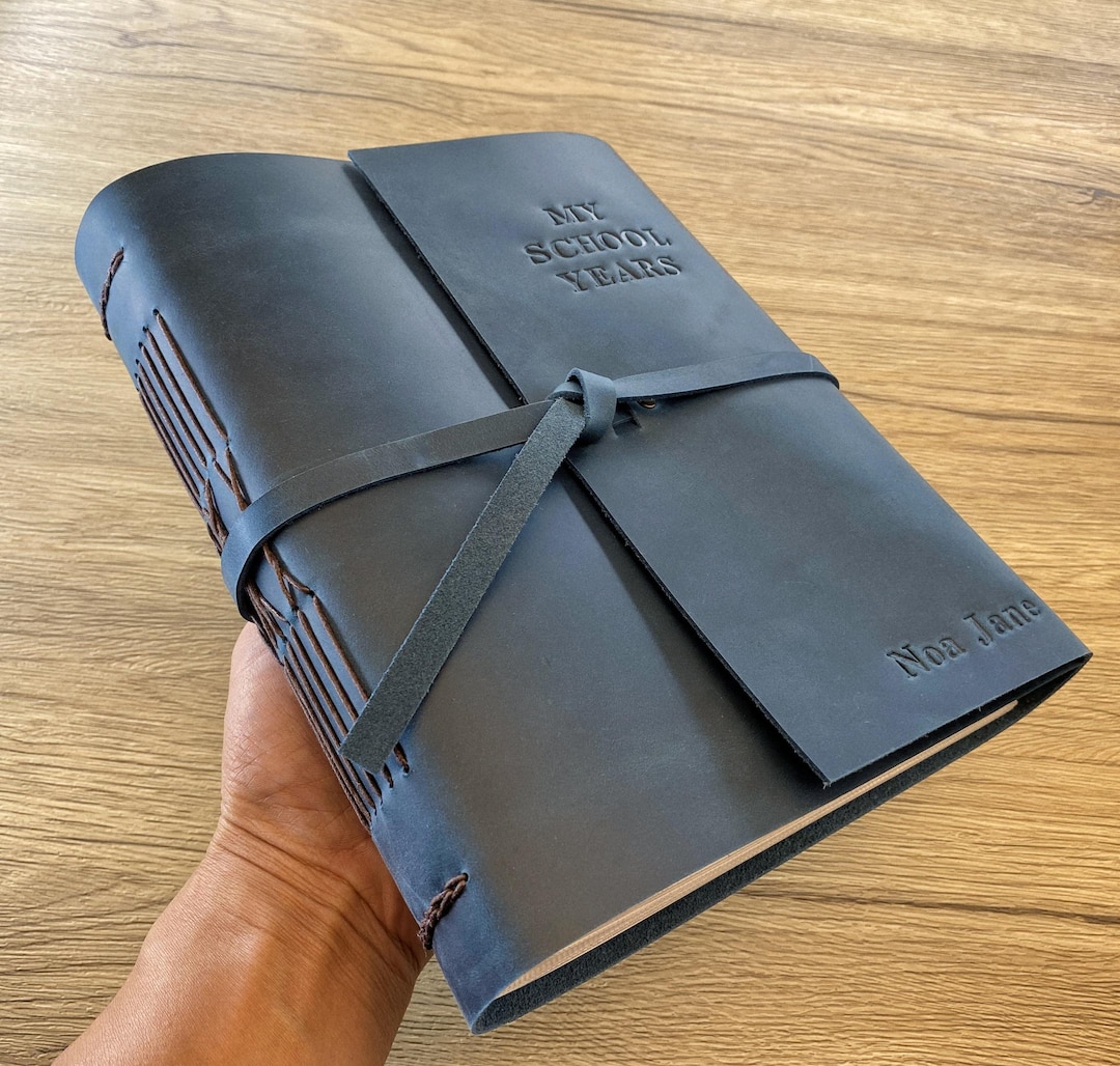 Personalised School Photo Album, School Years Photo Book, School ...