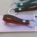 Custom Leather Keychain Personalized Leather Key Ring - Etsy