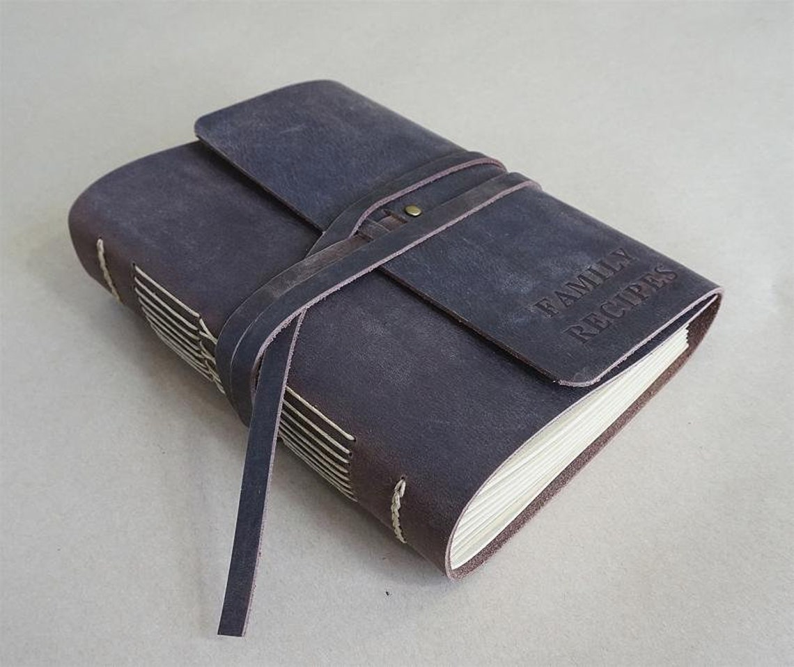 Custom Leather Journal Custom bullet journal Handbound | Etsy