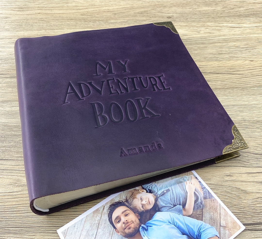 My Adventure Book Scrapbook Photo Album Personalized Memory Book Custom ...