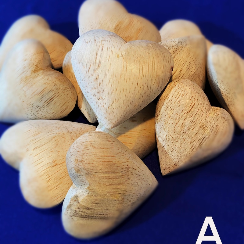 Wooden Hearts - Etsy