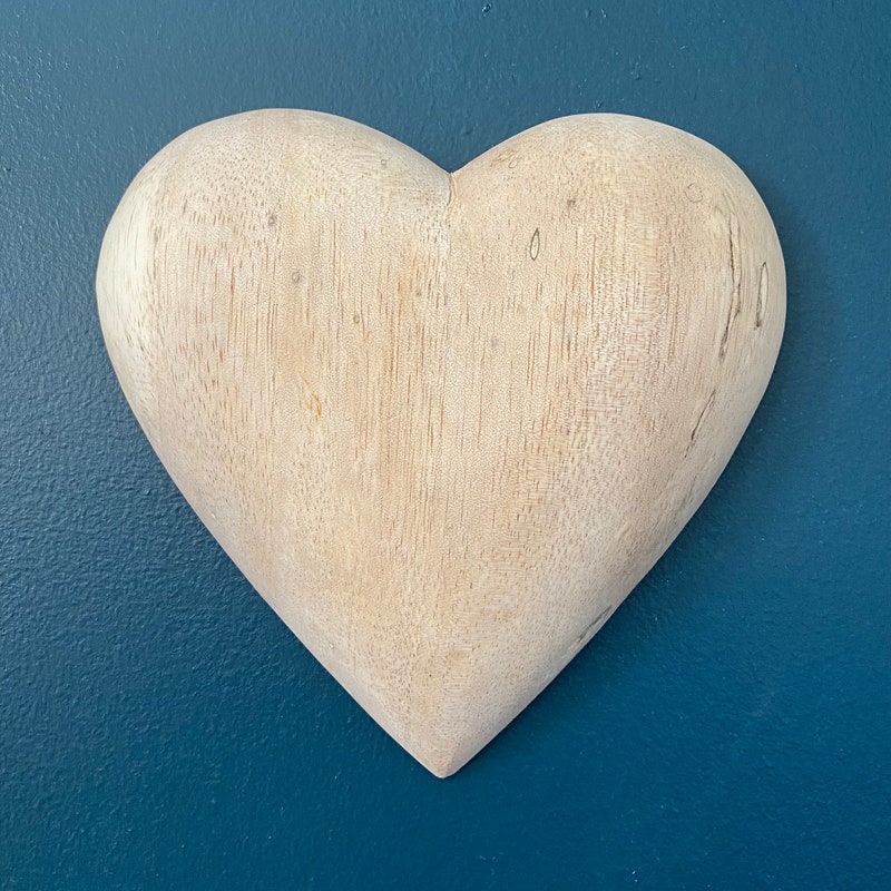 Wooden Hearts Wall Decor - Etsy