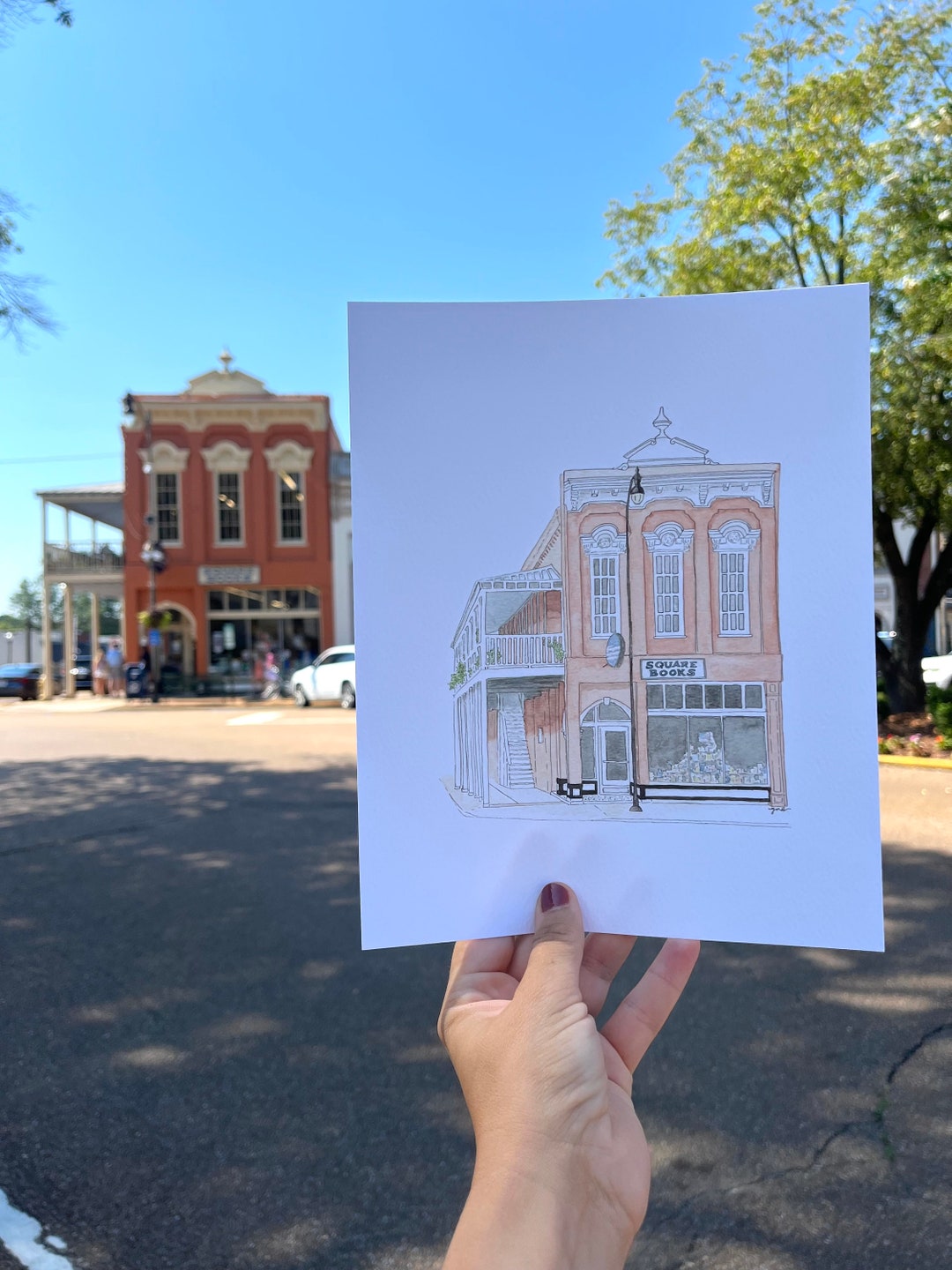 Square Books Oxford MS 8x10 Print - Etsy