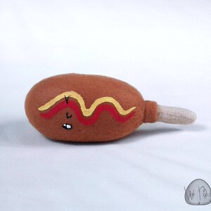 Corn Dog Plush Corn Dog Hot Dog Plush Toy Plush Dog Fair - Etsy