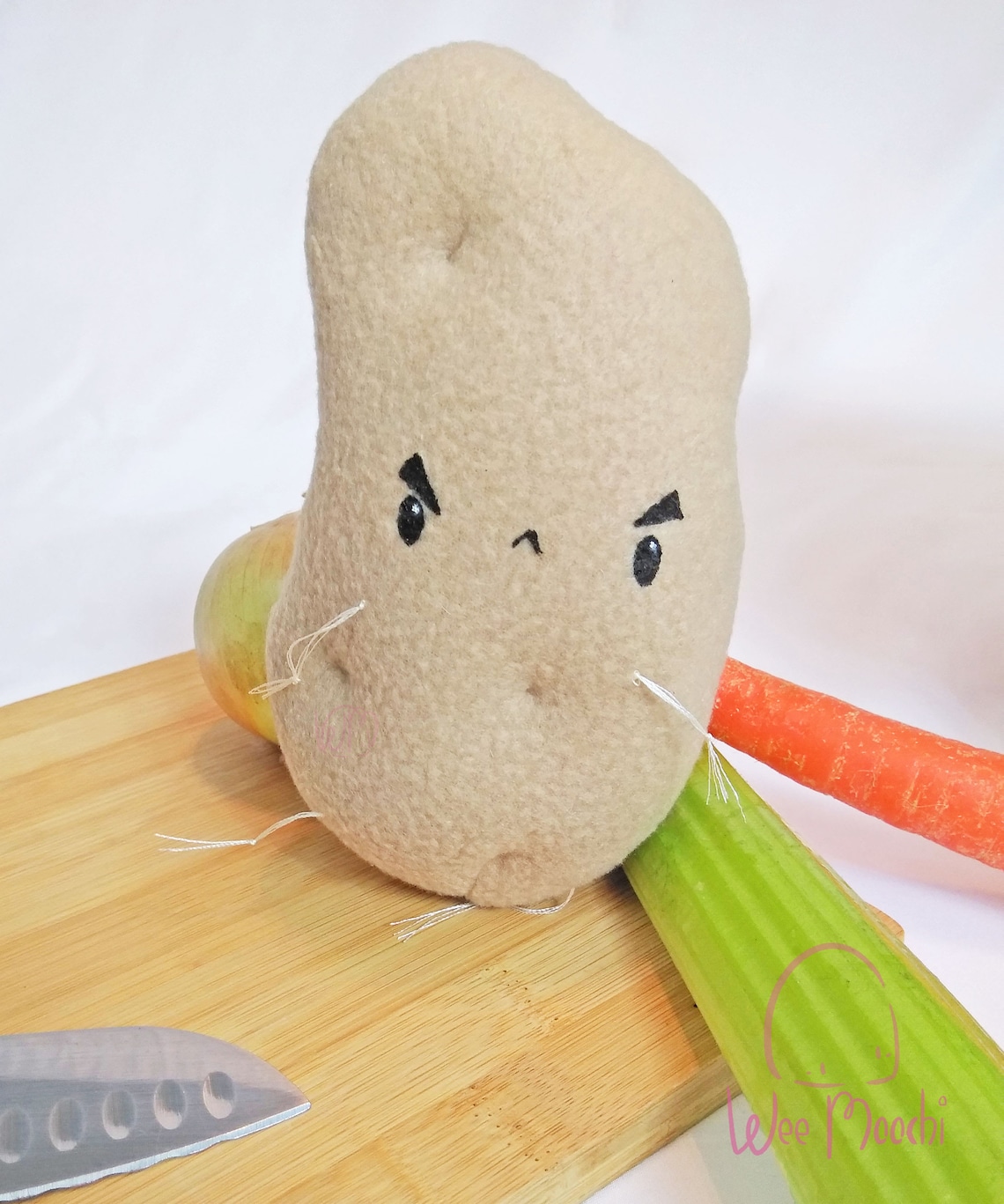 Potato Novelty Plush Food Plush Plushie Potato Food - Etsy