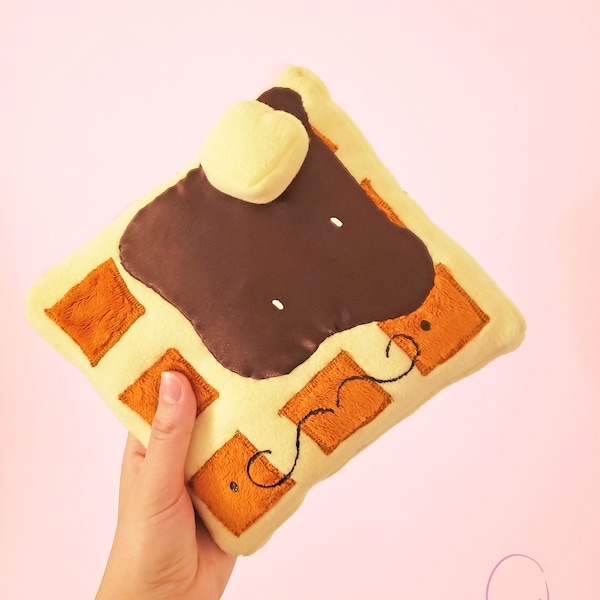 Waffle Plushie - Etsy