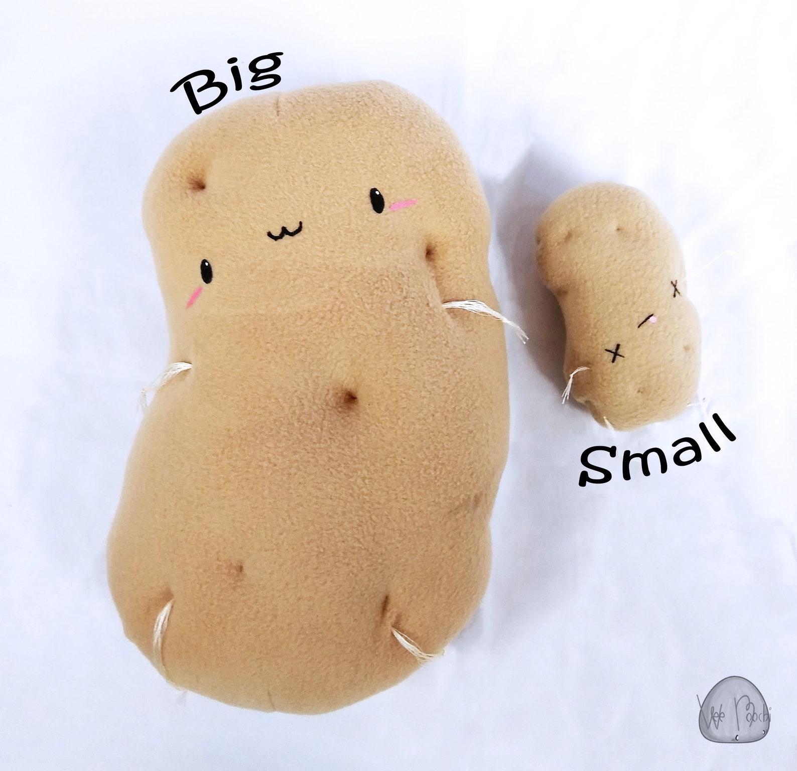 Potato Novelty plush food plush plushie potato food | Etsy