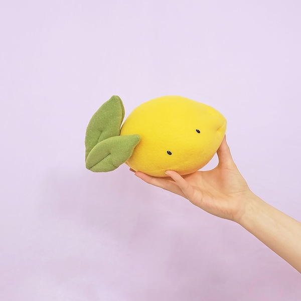 Lemon Plush - Etsy