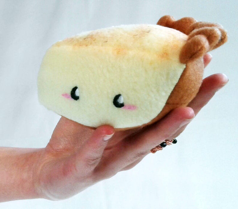 Sugar Cream Pie Novelty Plush Pie Plush Plush Buddy Desk - Etsy