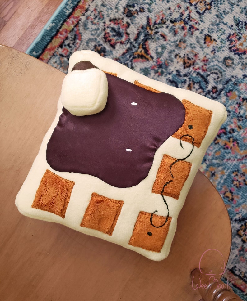 Novelty Waffle Plushie Breakfast Pillow Decor Gift Food - Etsy
