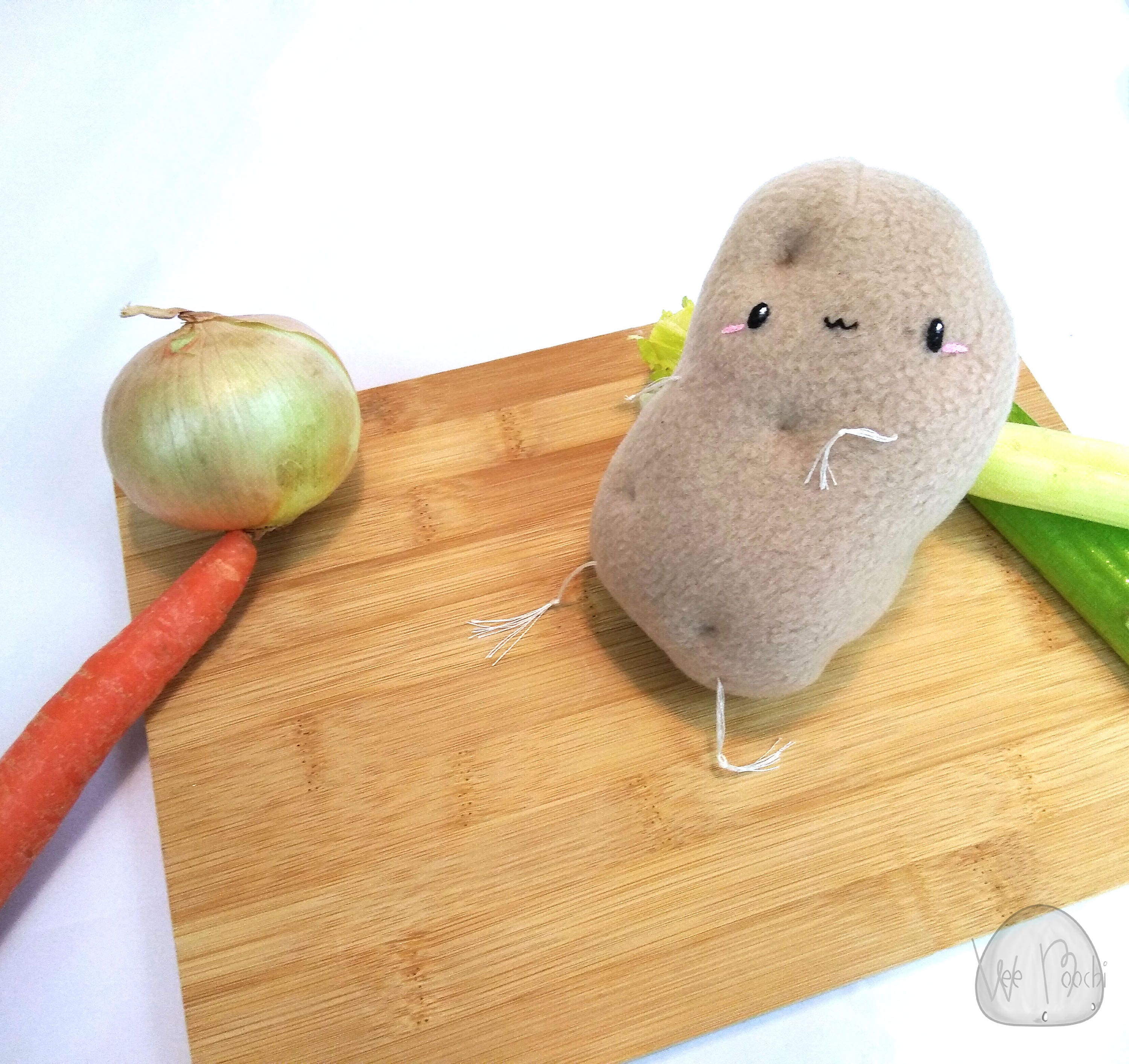 Potato Novelty plush food plush plushie potato food | Etsy