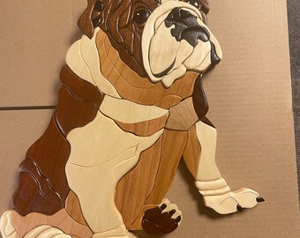 Intarsia Dog | Etsy
