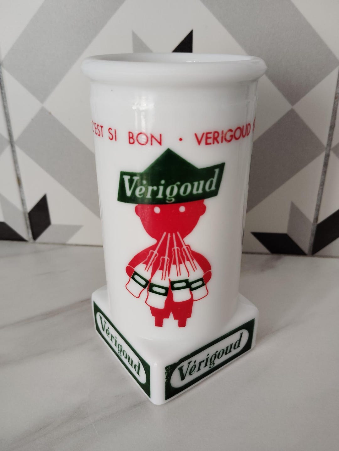 Verigoud Soda Algerian Drink White Red and Green Promotional Vintage ...