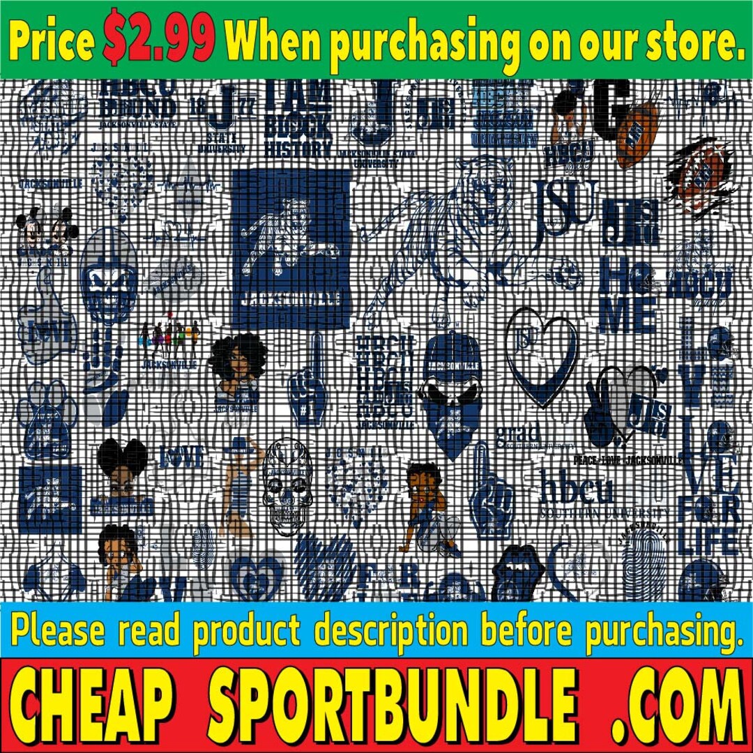 Jackson State Svg, HBCU Svg Collections, HBCU Svg, Football Svg, Mega ...