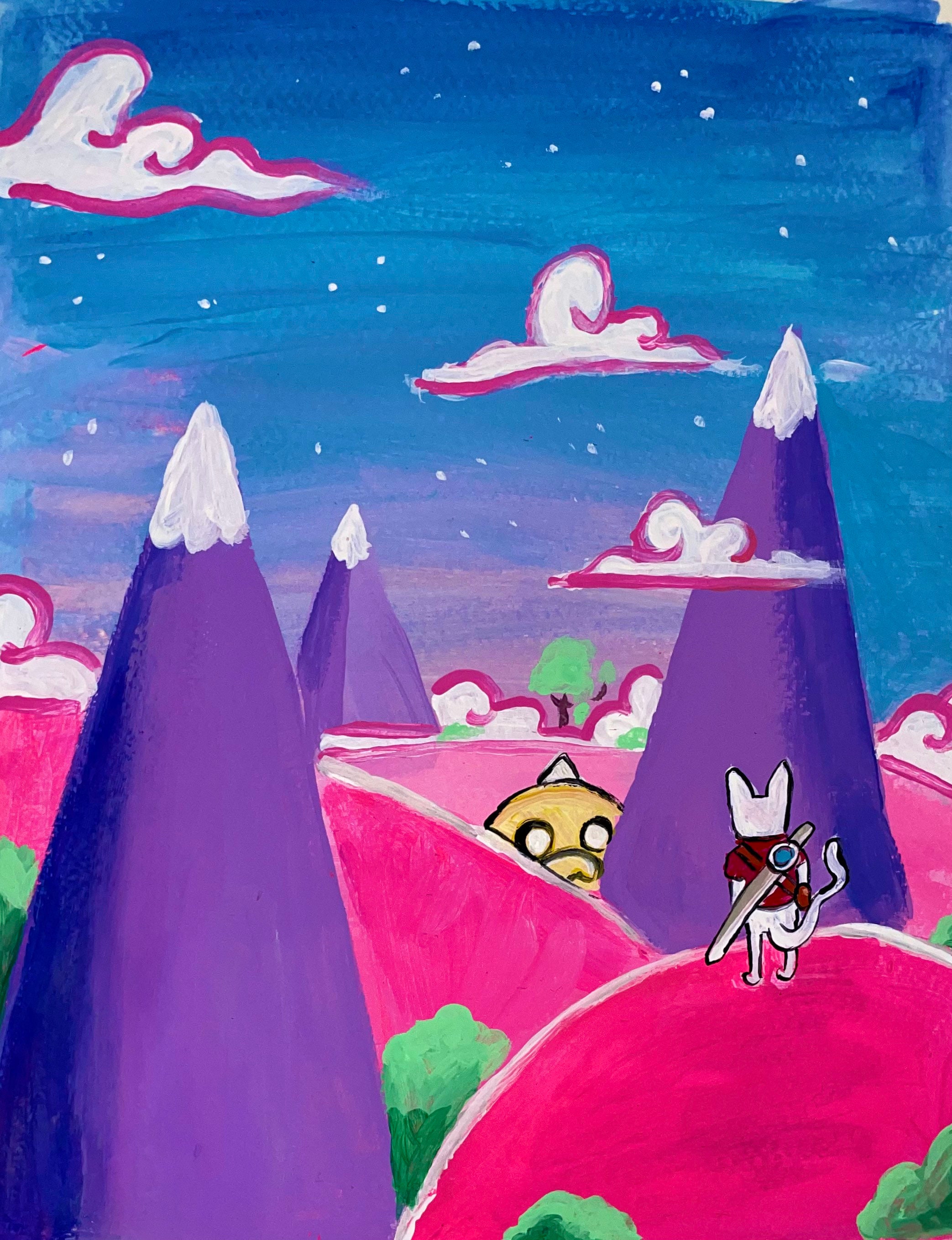 Adventure Time Beth and Shermy Print - Etsy