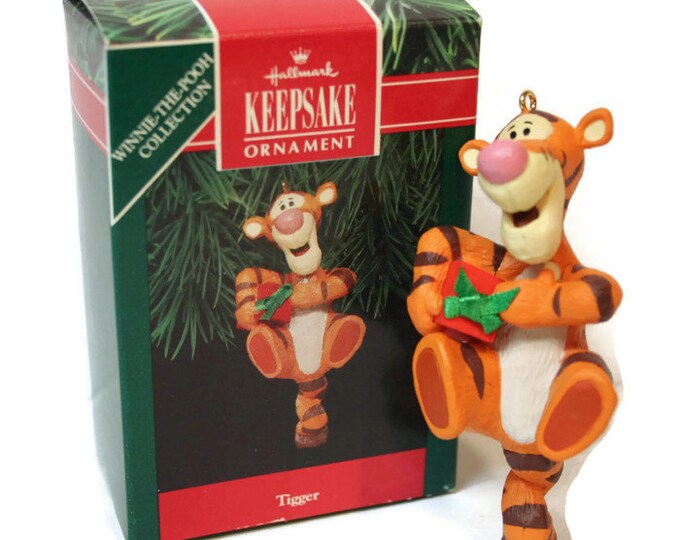 Tigger Hallmark Keepsake Ornament Winnie the Pooh - Etsy