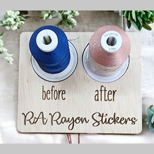 Robison-anton Spool Stickers | Embroidery Thread | Spool Sticker | Easy ...