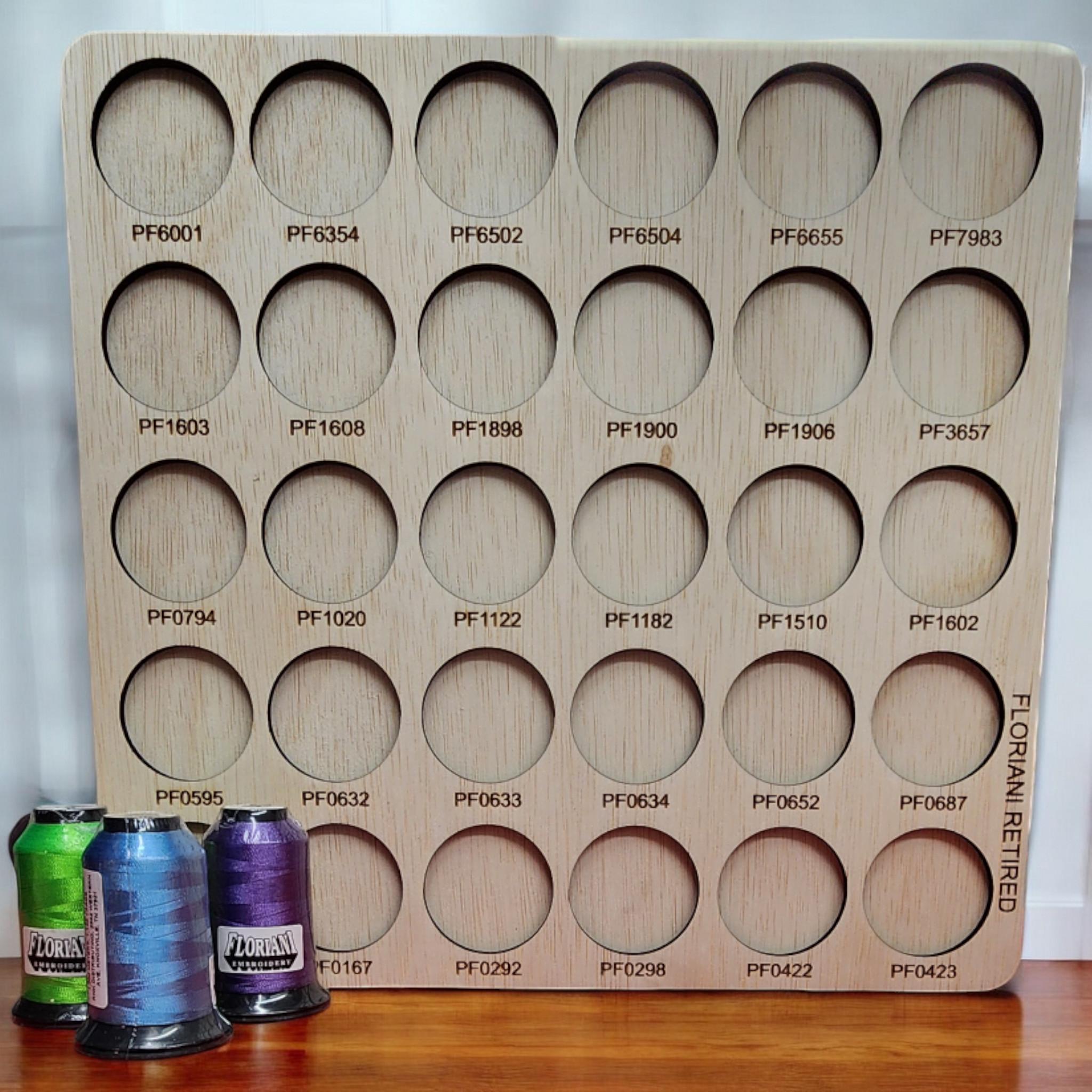 Floriani Retired Colors Thread Storage Trays | Storage Trays | Floriani ...