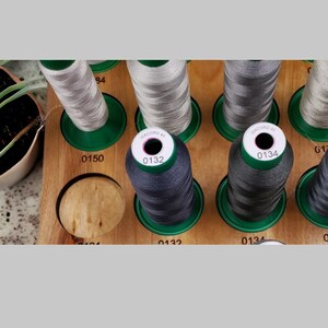 Isacord Spool Stickers | Embroidery Thread | Spool Sticker | Easy-to ...