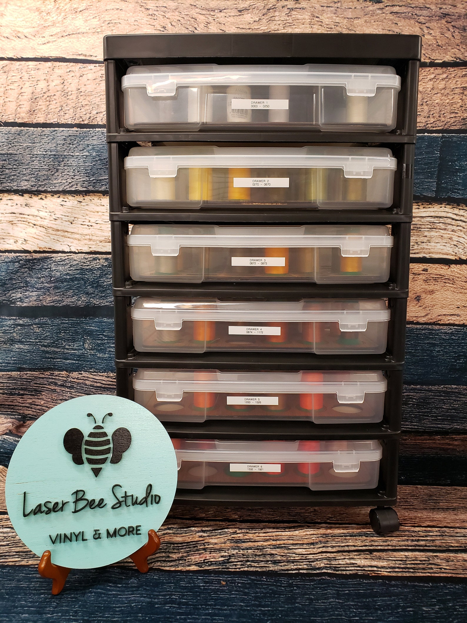 Embroidery Garden Exclusive Thread Drawer Inserts - Etsy