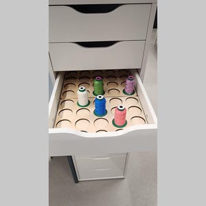 Ikea Alex 9-drawer Thread Organizer Trays | Spool Storage - Etsy Canada
