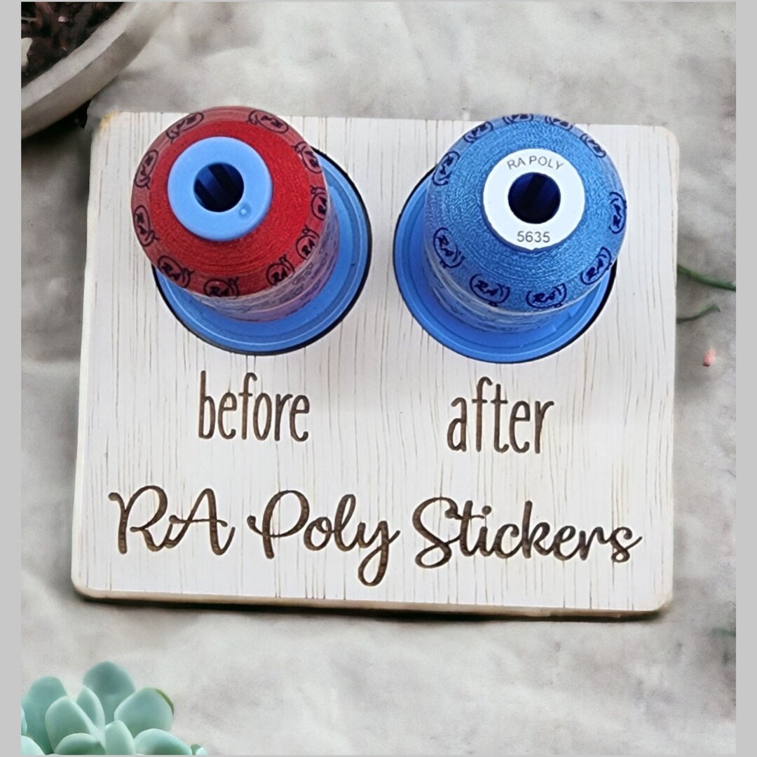 Robison-anton Spool Stickers | Embroidery Thread | Spool Sticker | Easy ...