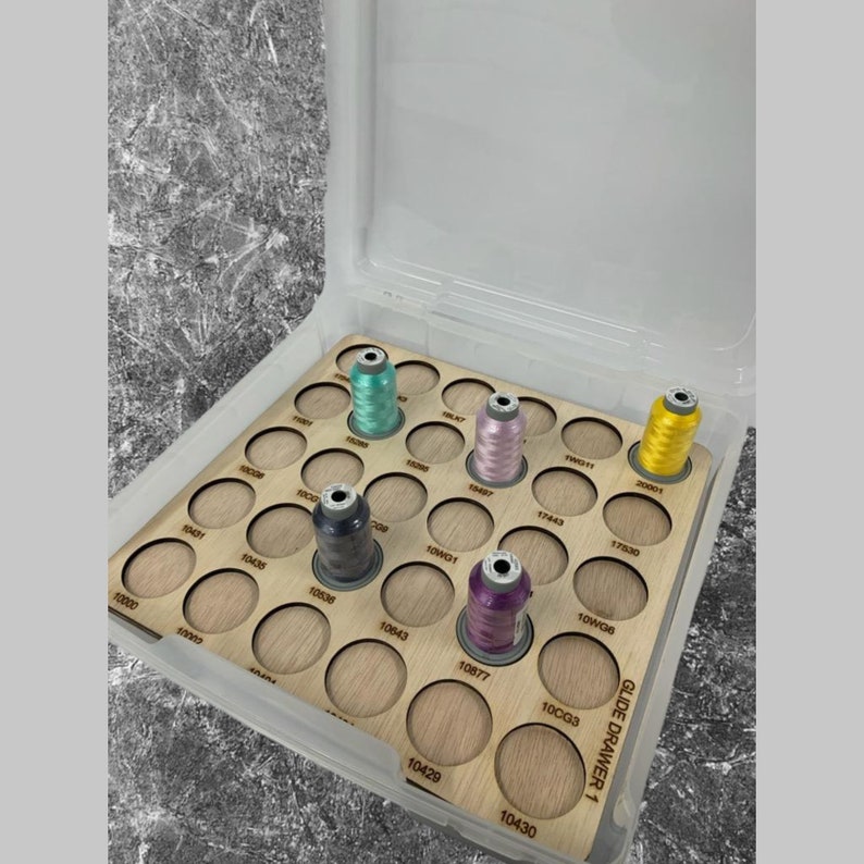 Glide Thread Storage Trays (updated 5/2025) | Thread Spool Organizers ...