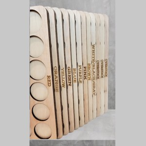 Sort-by-color Embroidery Thread Storage Trays | Thread Spool Organizers ...