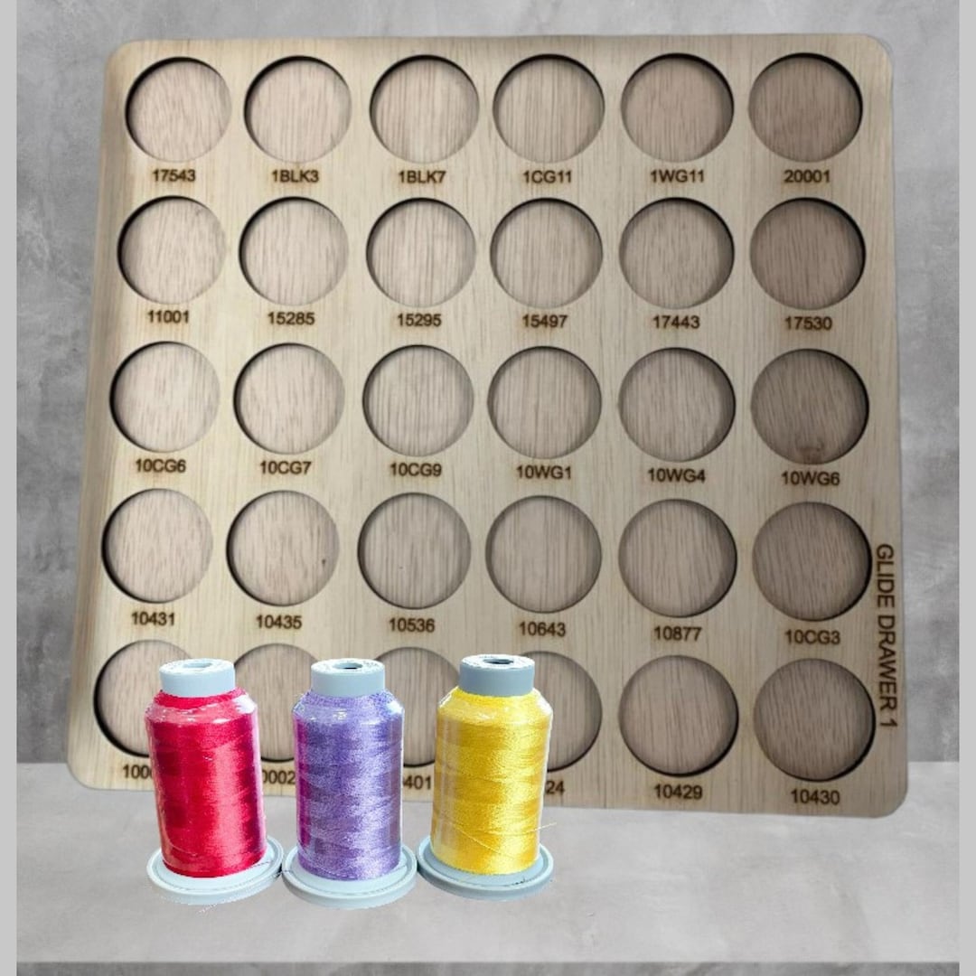 Glide Thread Storage Trays (updated 5/2025) | Thread Spool Organizers ...