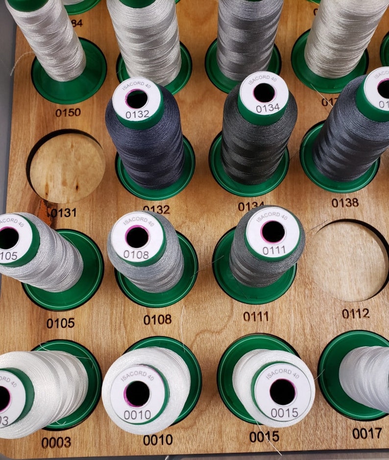 Isacord Spool Stickers Embroidery Thread Sticker Sewing - Etsy