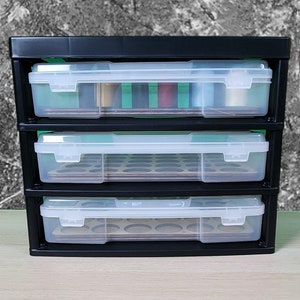 Embroidery Thread Storage Trays (set of 3 Trays) | Thread Spool ...