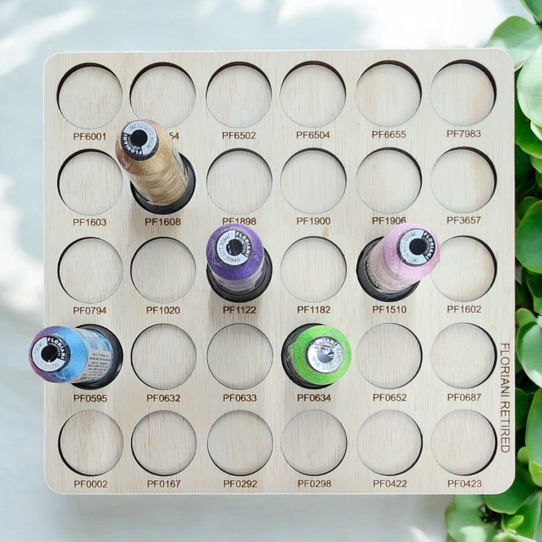 Floriani Retired Colors Thread Storage Trays | Storage Trays | Floriani ...