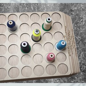 Embroidery Thread Storage Trays (set of 6 Trays) | Thread Spool ...