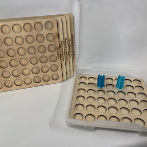 Madeira/coats & Clark Thread Drawer Inserts - Etsy