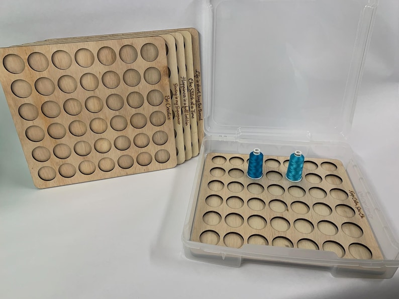 Madeira/coats & Clark Thread Drawer Inserts - Etsy