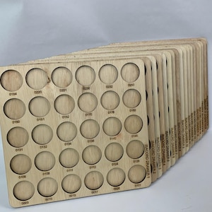 Isacord Embroidery Thread Storage Trays | Thread Spool Organizers ...