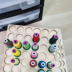 Embroidery Thread Storage Trays (set of 3 Trays) | Thread Spool ...