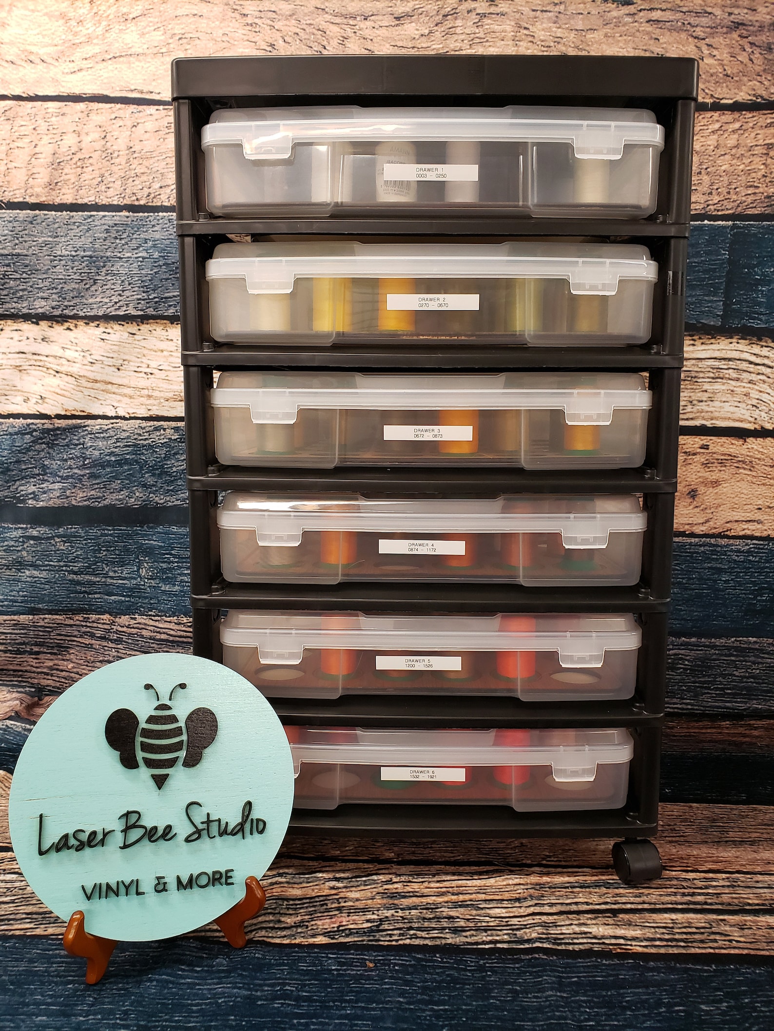 Exclusive Angela Wolf Thread Drawer Inserts for Softloc Wooly - Etsy