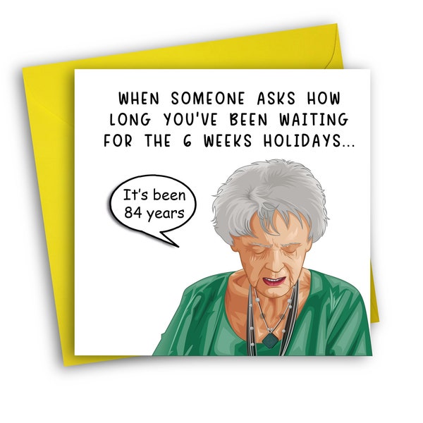 Teacher Meme Cards - Etsy