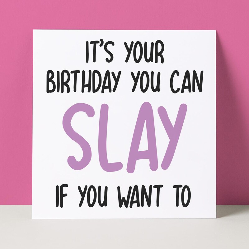 Birthday Slay - Etsy